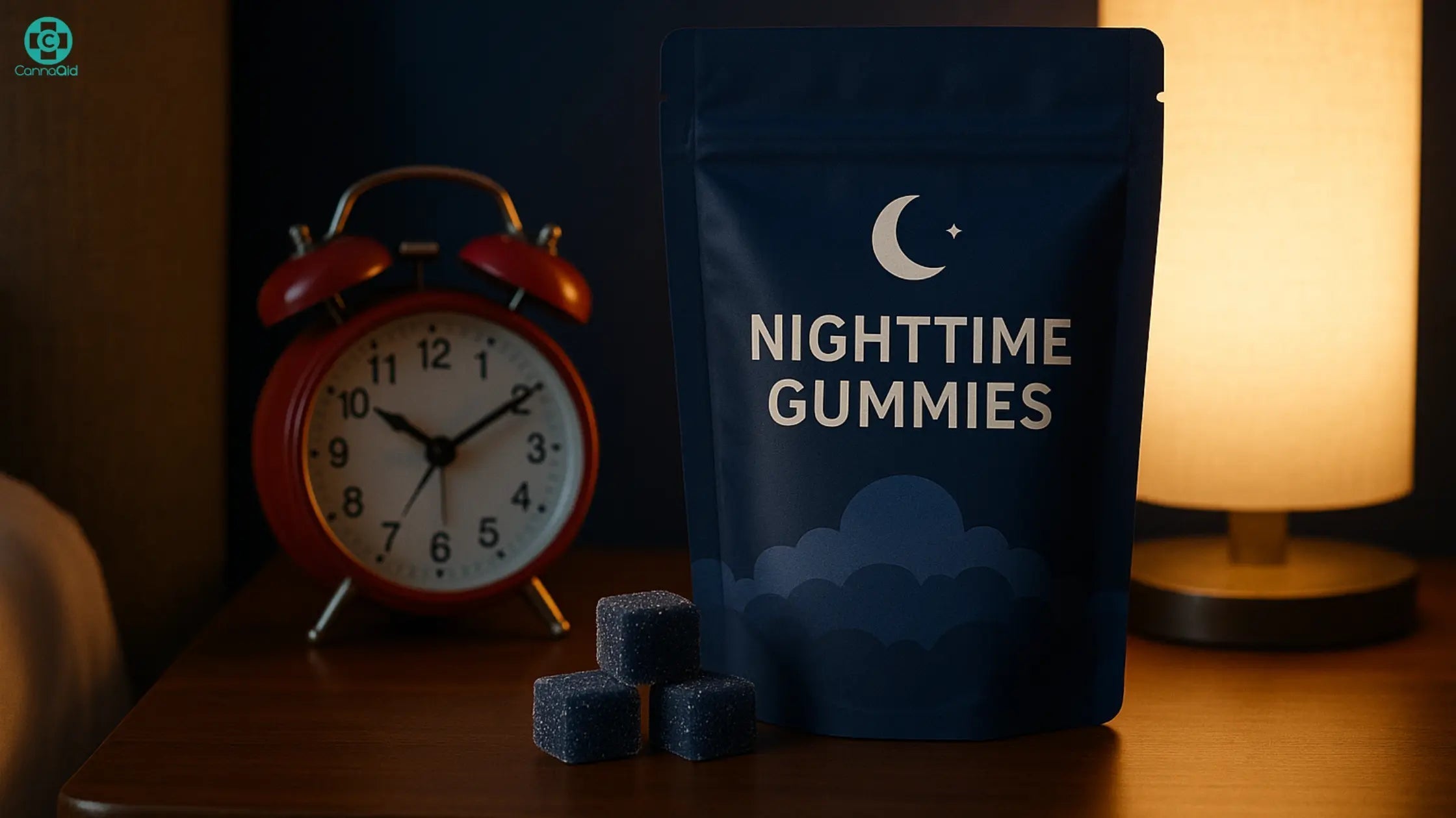 Nighttime Sleep Gummies: Natural Rest Companion – CannaAid