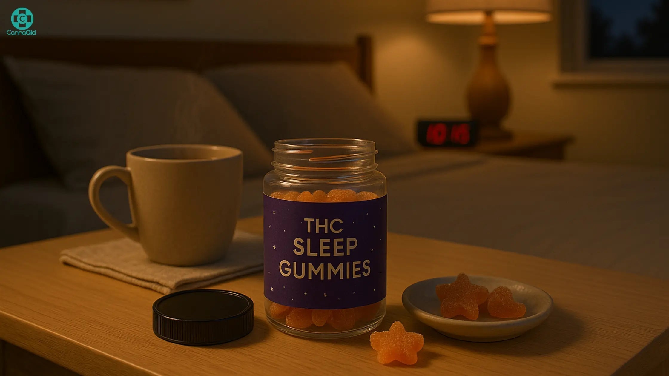 How to Sleep Better with THC Gummies - Dosage & Timing Guide – CannaAid